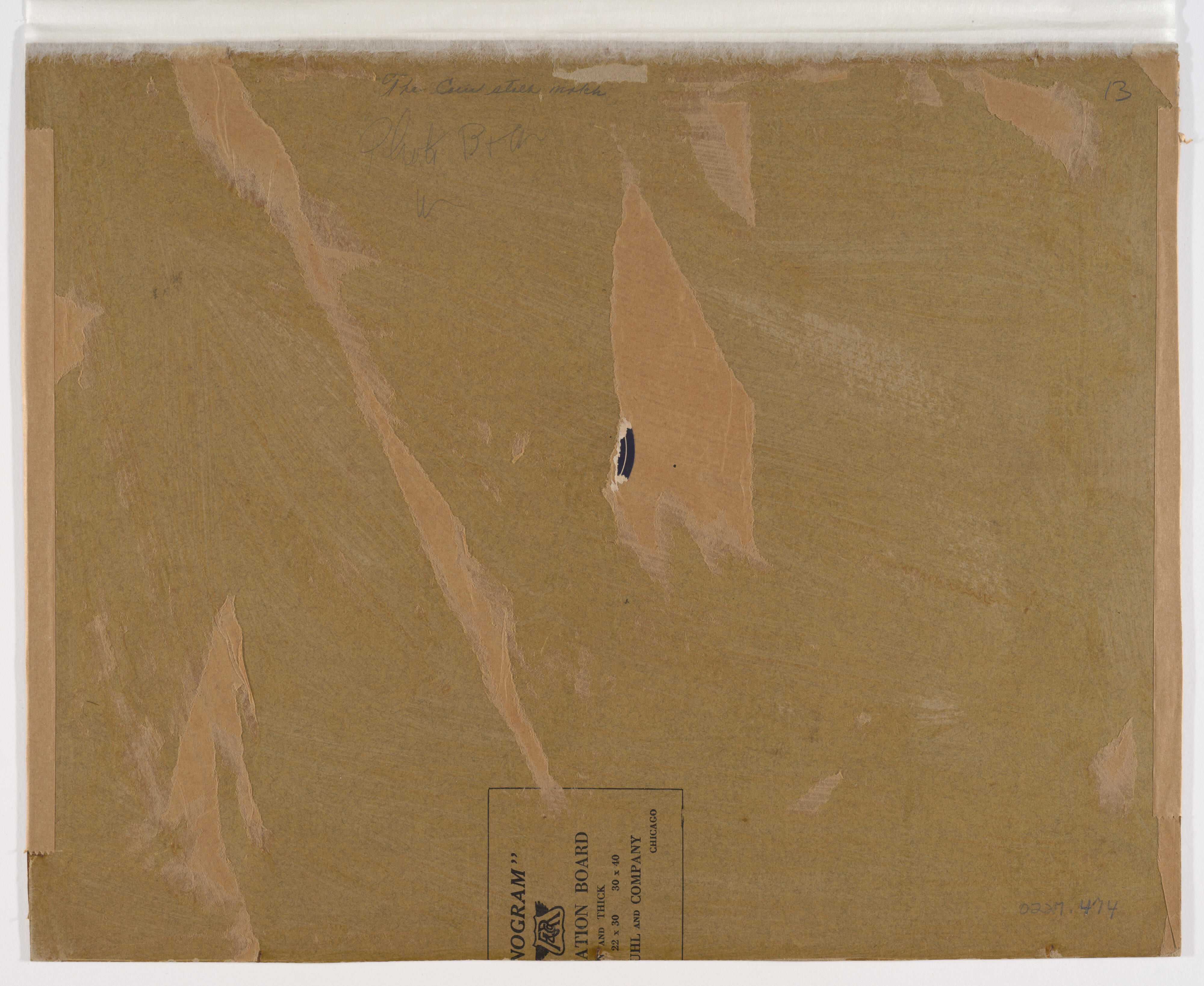 Cornstalk Match / Franklin Gritts - Gilcrease Museum