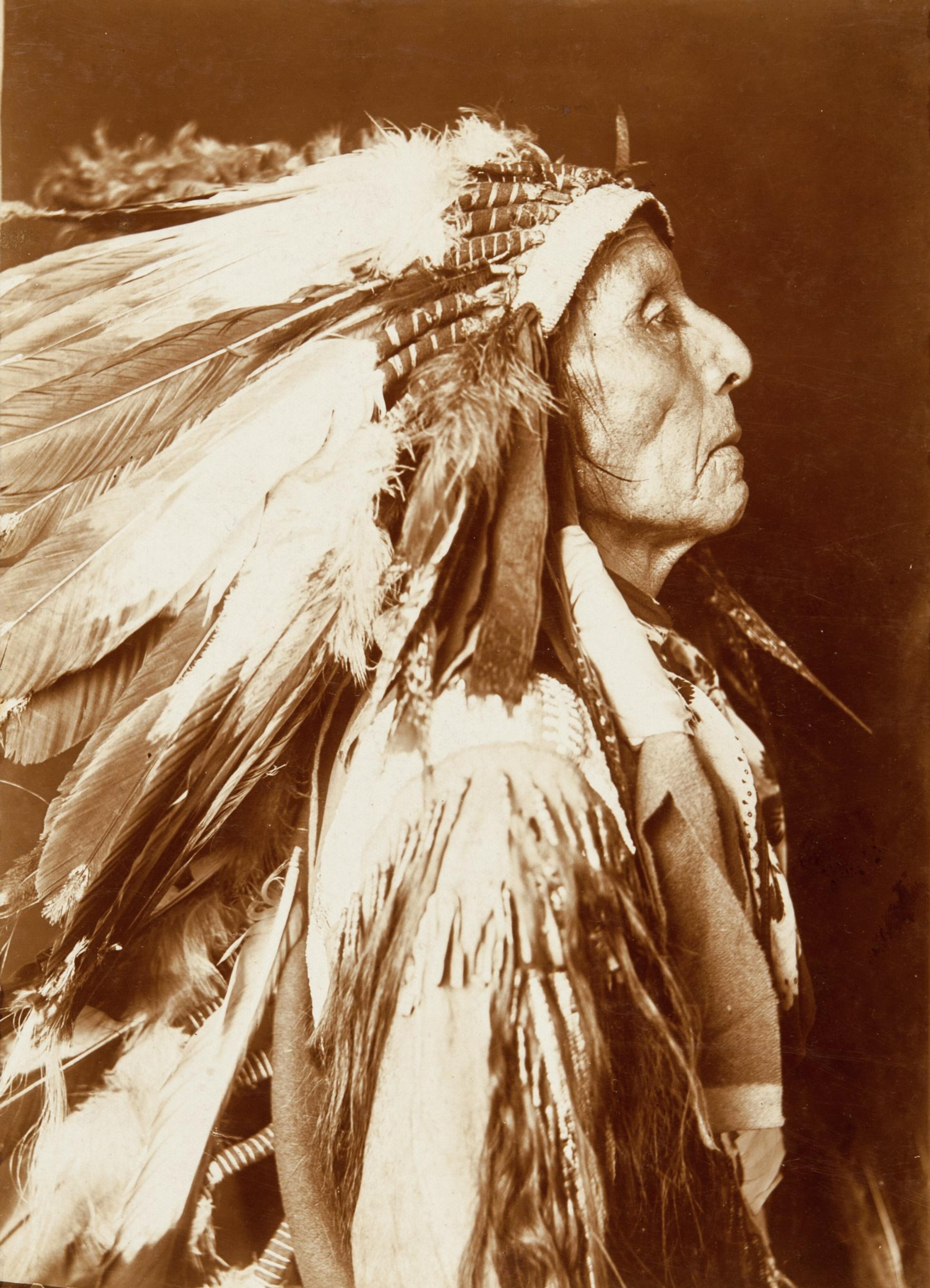 Chief Shot in the Eye / Unknown - Gilcrease Museum