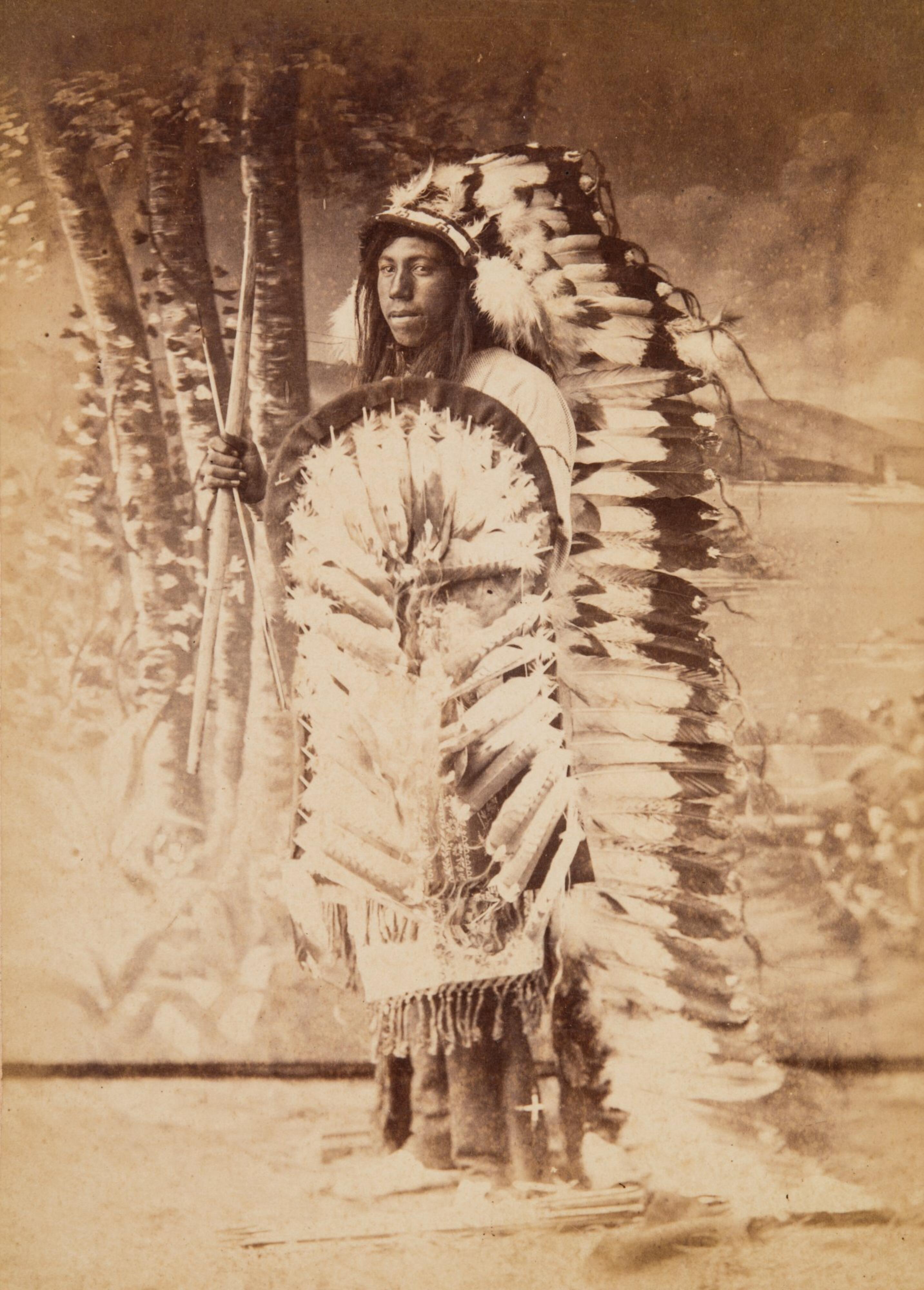 Unidentified Cheyenne warrior / Unknown - Gilcrease Museum