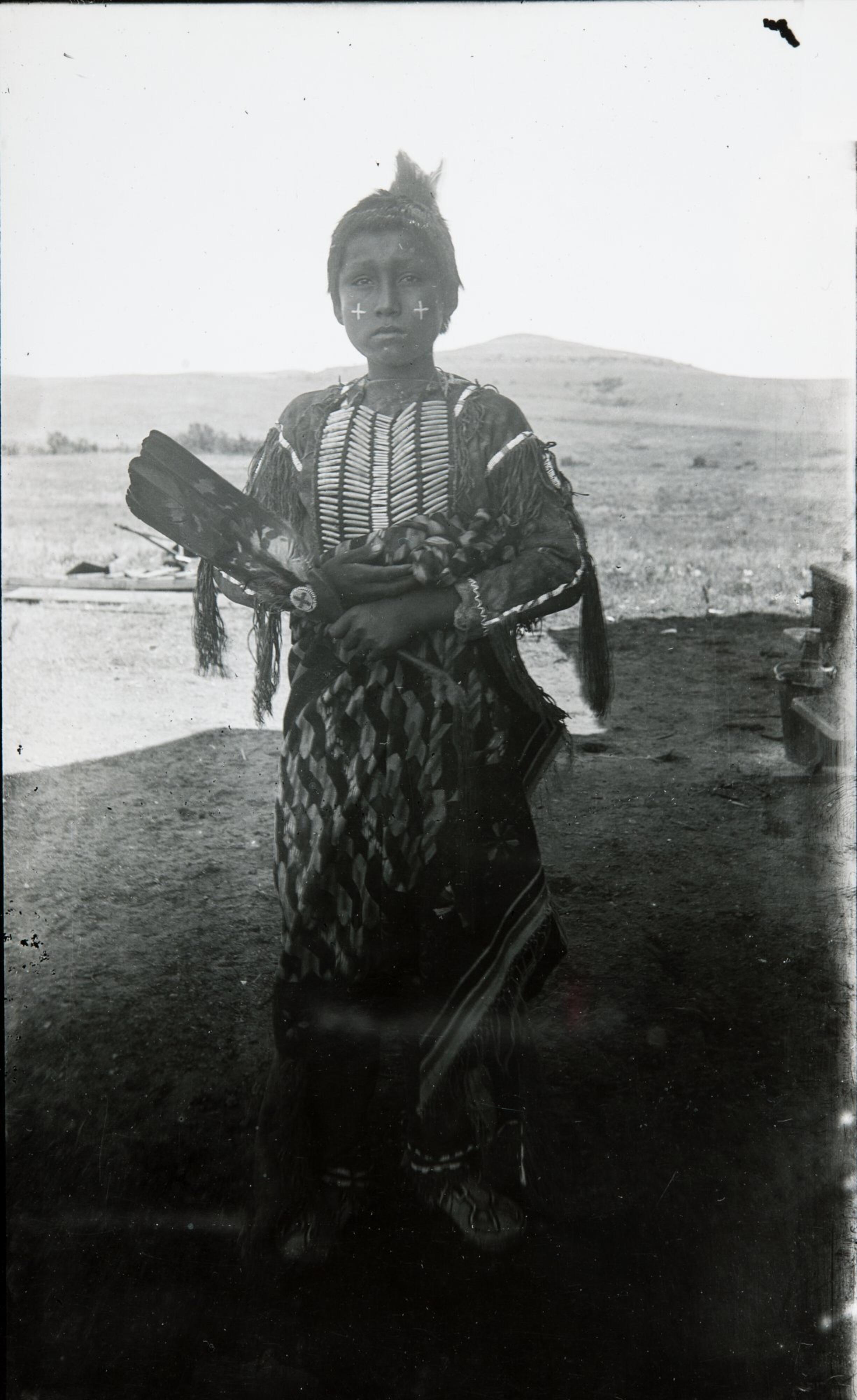 Inali in ceremonial dress / Unknown - Gilcrease Museum