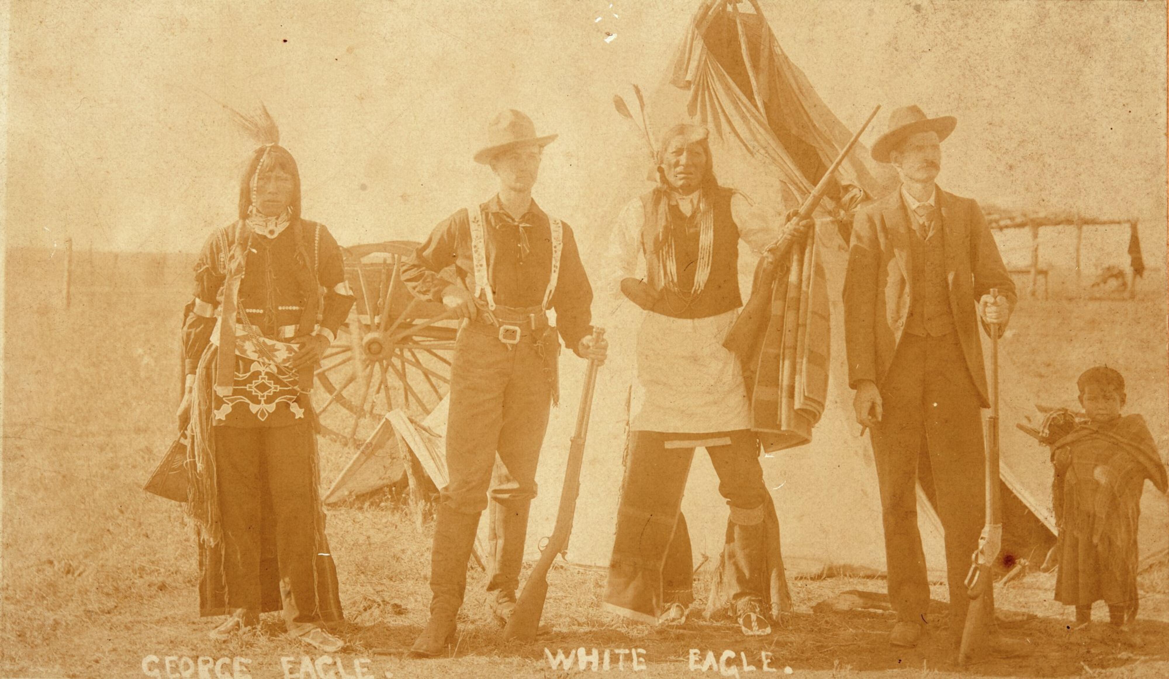 George Eagle, White Eagle, et al / Unknown - Gilcrease Museum