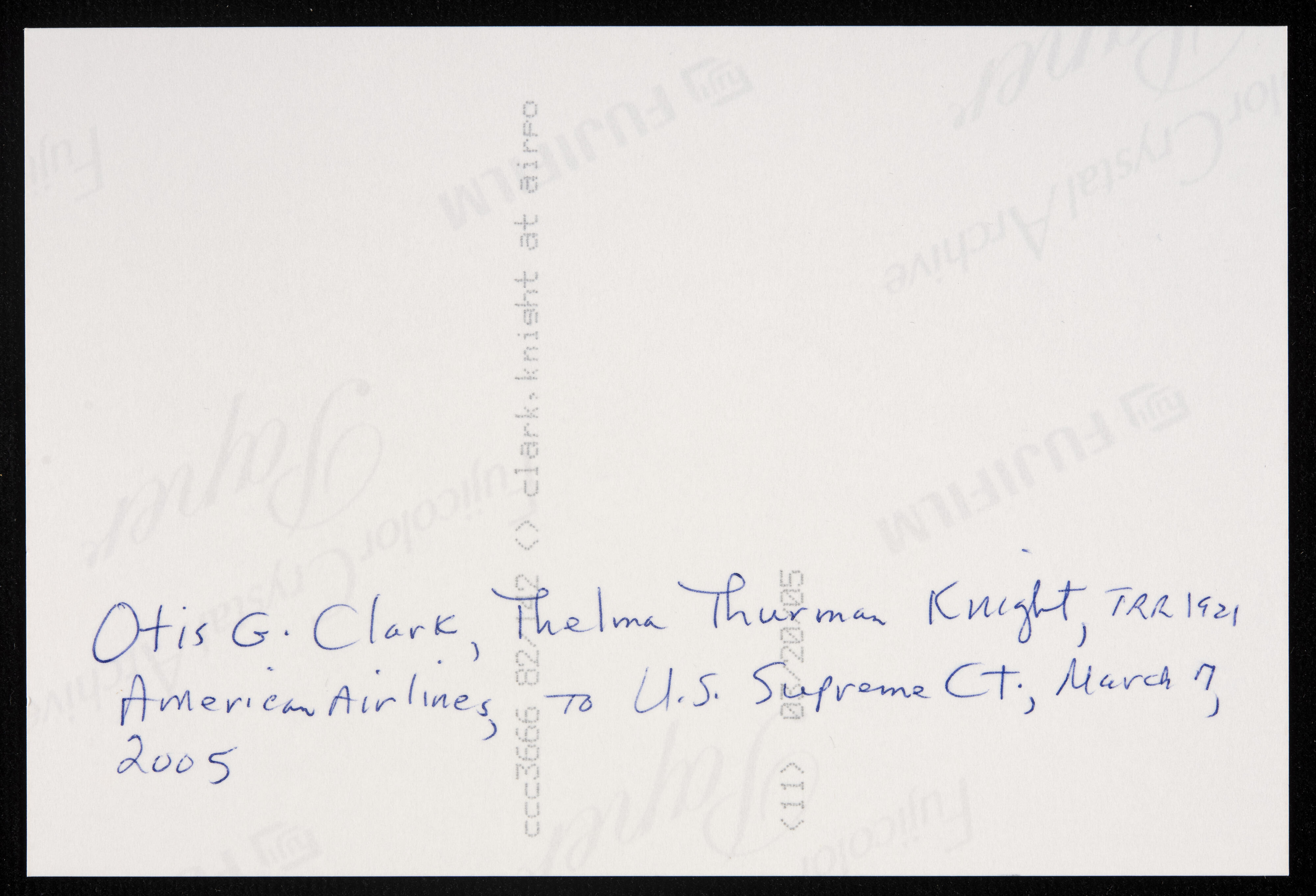 Survivors Otis Granville Clark and Thelma Thurman Knight waiting to ...