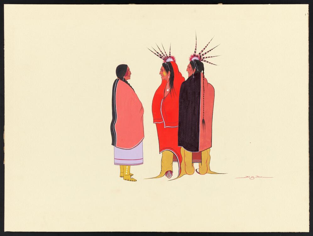 Two Men & a Woman / Woody Big Bow, January 29, 1915 - July 10, 1988 ...