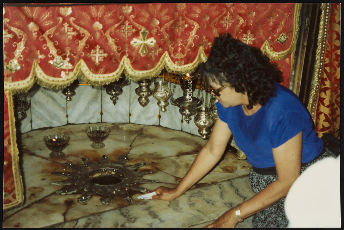 Eddie Faye Gates, Church of the Nativity, Bethlehem, Israel / American ...