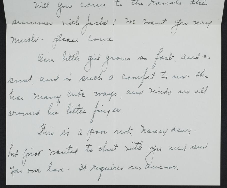 From Helen MacKay to Nancy C. Russell / Helen Mackay - Gilcrease Museum