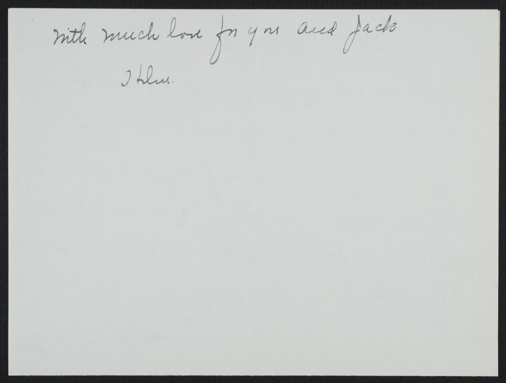 From Helen MacKay to Nancy C. Russell / Helen Mackay - Gilcrease Museum