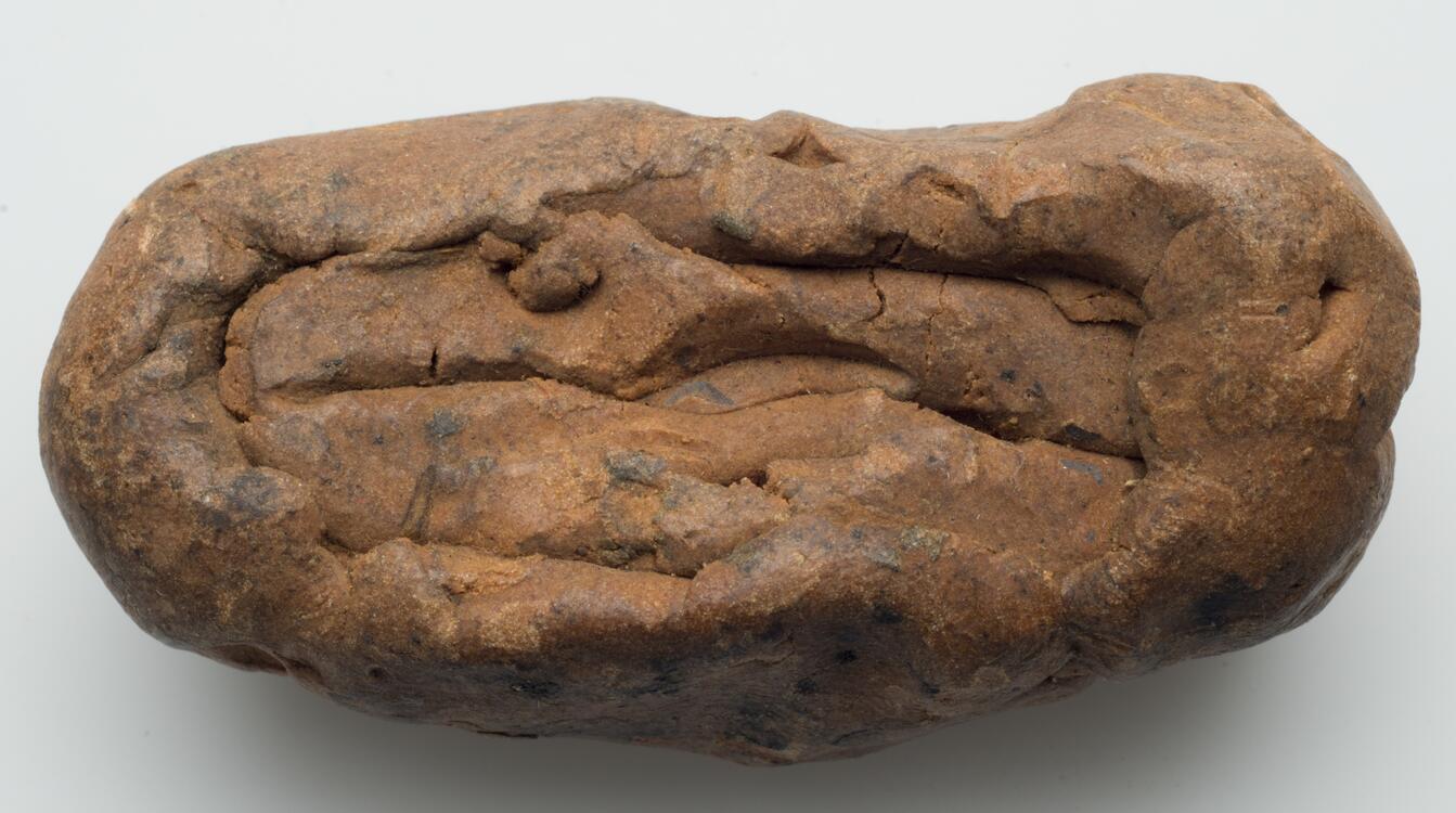 Oblong lump of clay / American - Gilcrease Museum