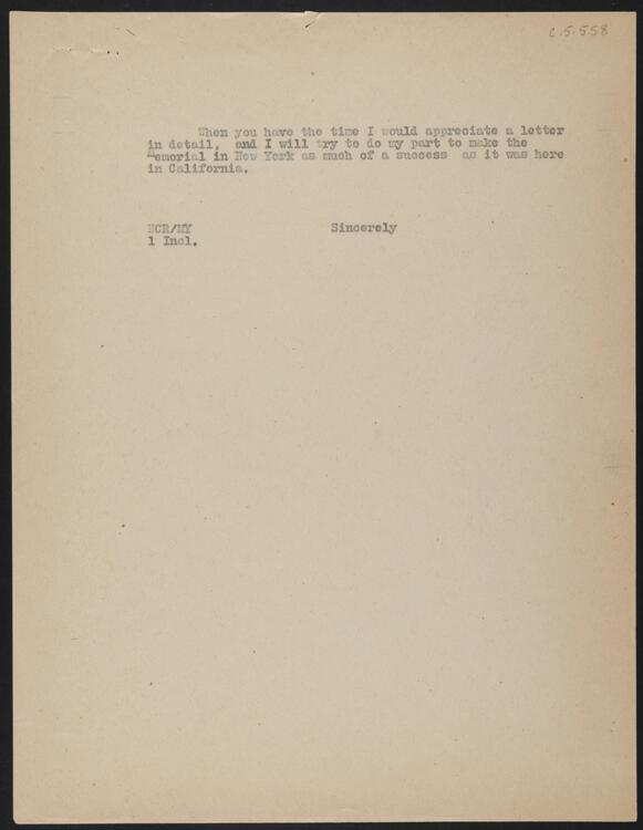 Letter from Nancy C. Russell to Grand Central Galleries / Nancy C ...