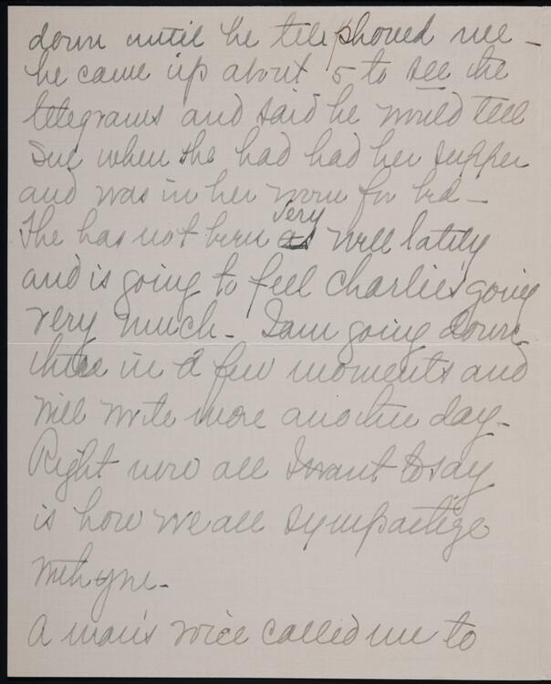 From Nan to Nancy C. Russell / American - Gilcrease Museum