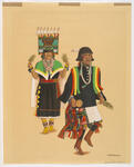 Hopi Social Dance / Fred Kabotie - Gilcrease Museum