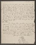 Letter from Peter Hildebrand to Chief John Ross / Peter Hildebrand ...